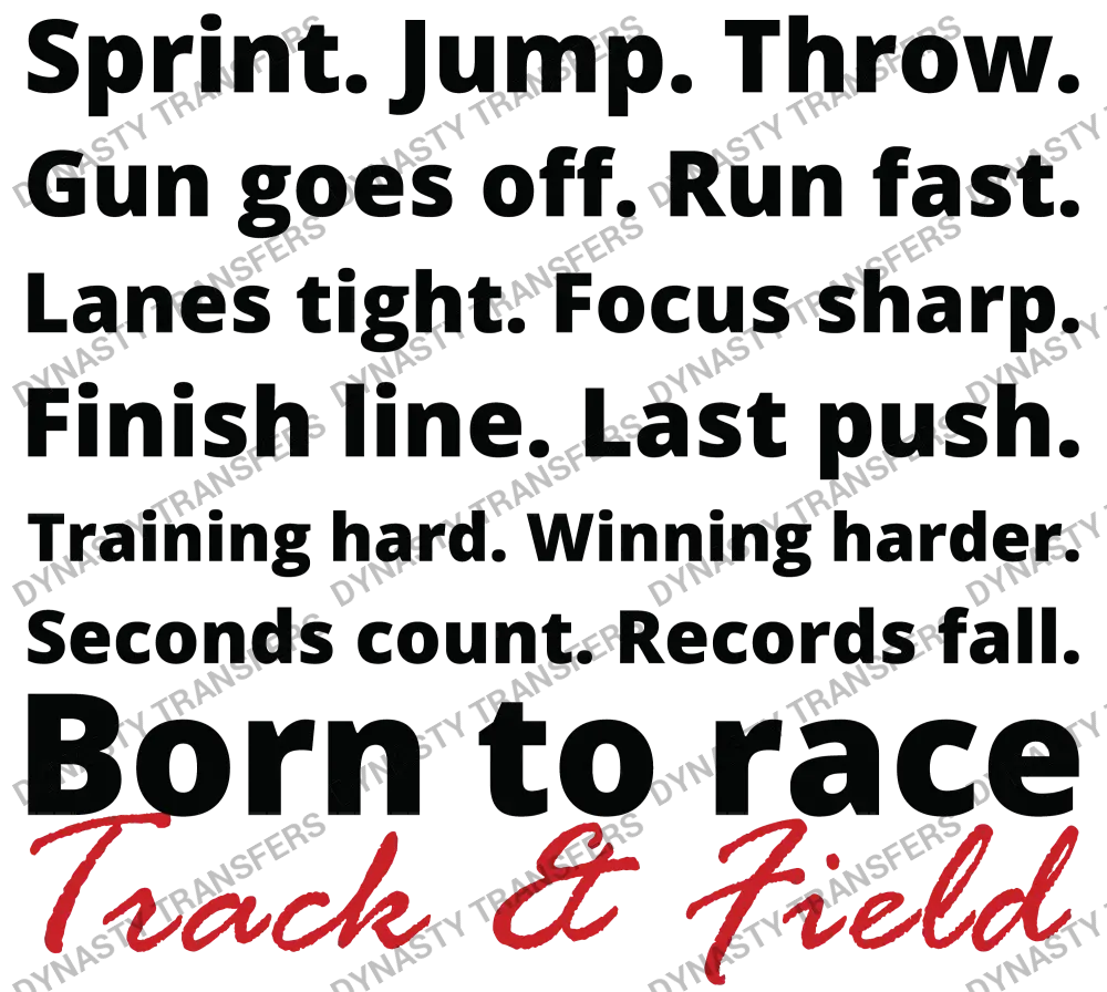 Born To Race – Dynasty Transfers